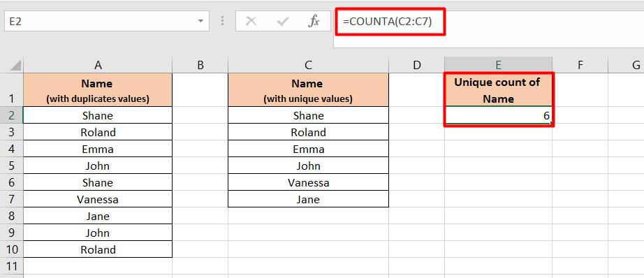 How To Count Unique Values In Excel Www vrogue co